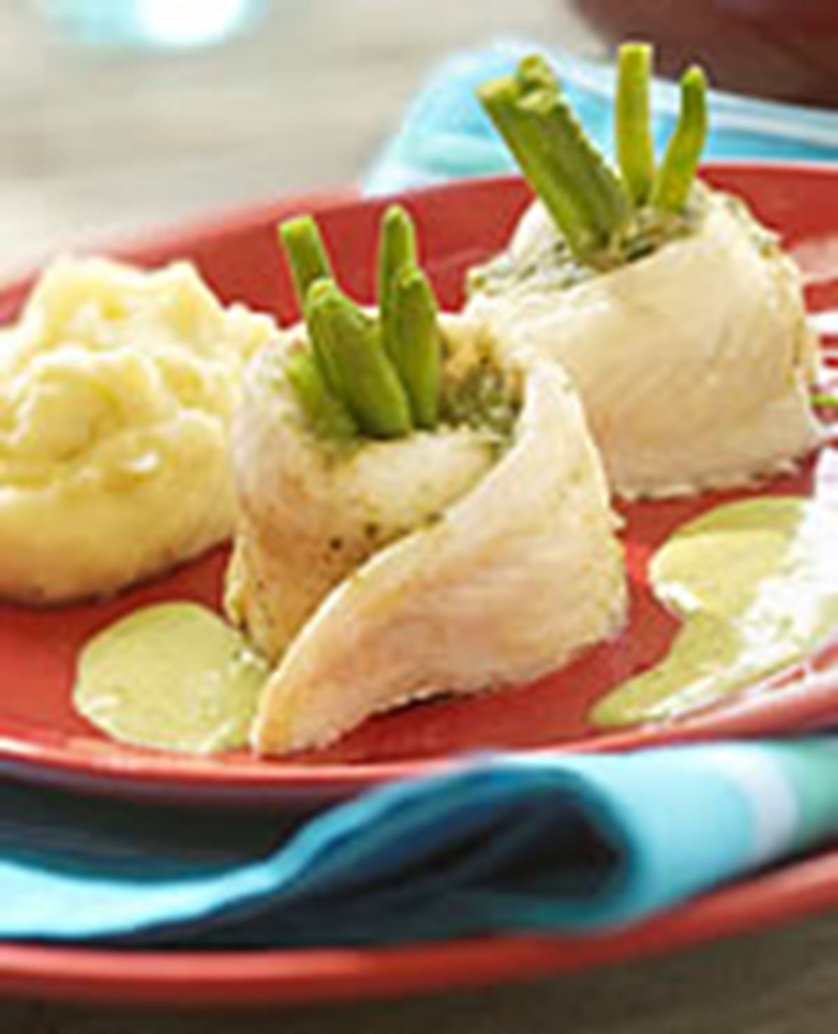 Roulades de sole au pesto